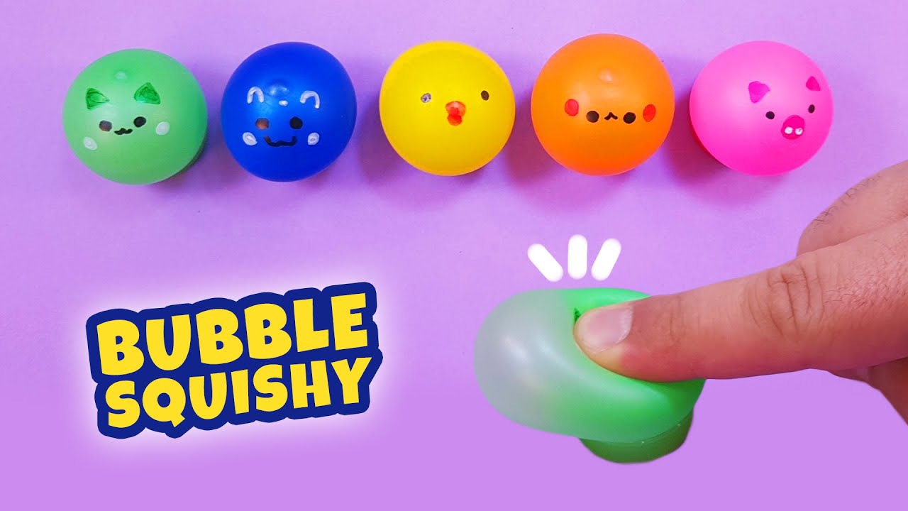 How to Make Easy Bubble Squishy. - YouTube
