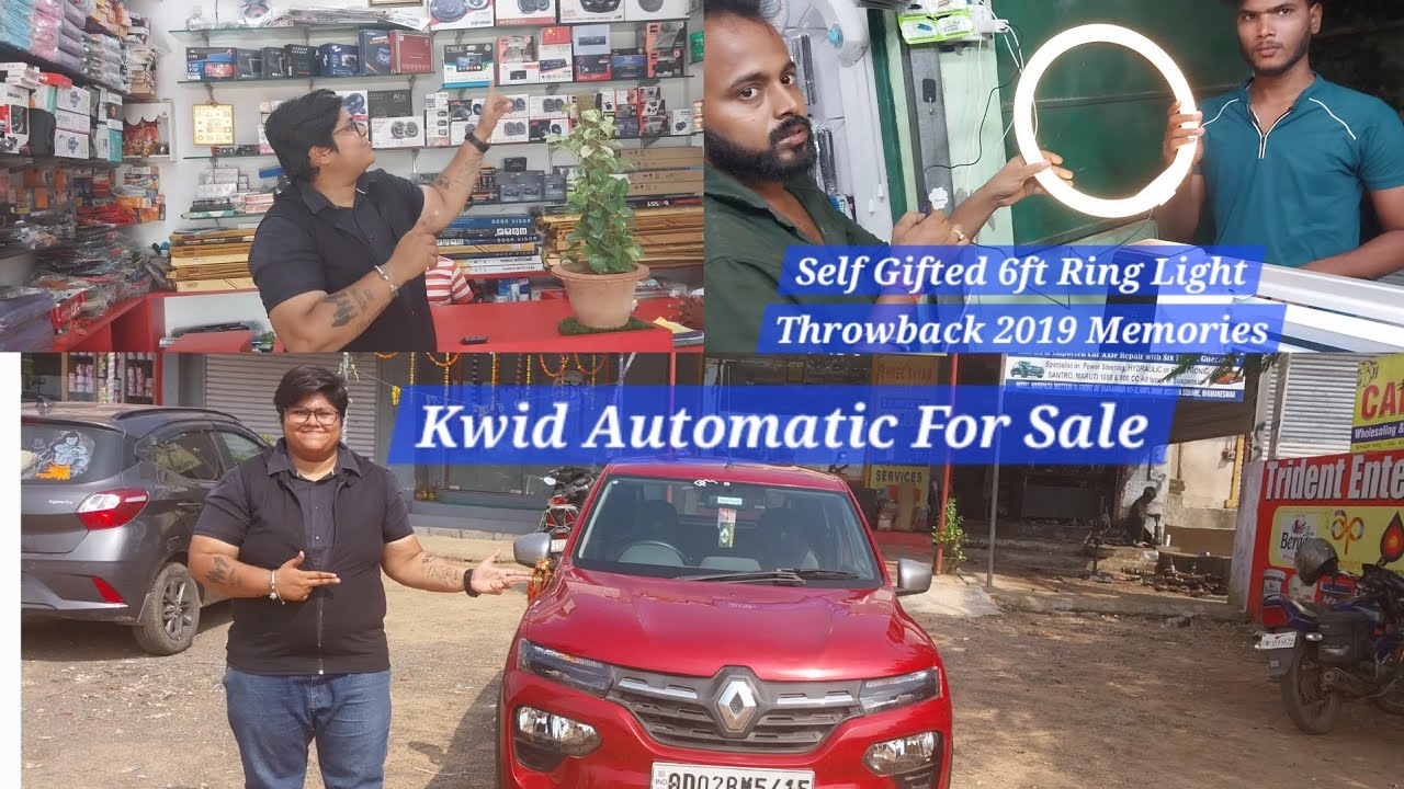 Kwid RXT Automatic For Sale ! 6ft Ring Light Wid Stand & Mobile Holder ...