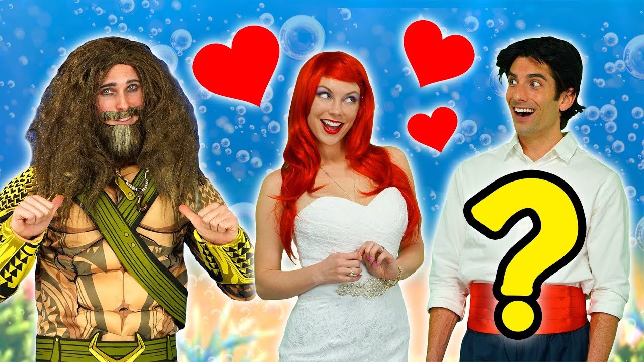 ARIEL MARRY AQUAMAN OR PRINCE ERIC? (After Ursula Puts a Spell on Ariel ...