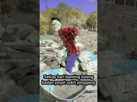 akulah kuli bangunan yang tak pernah mengenal lelah