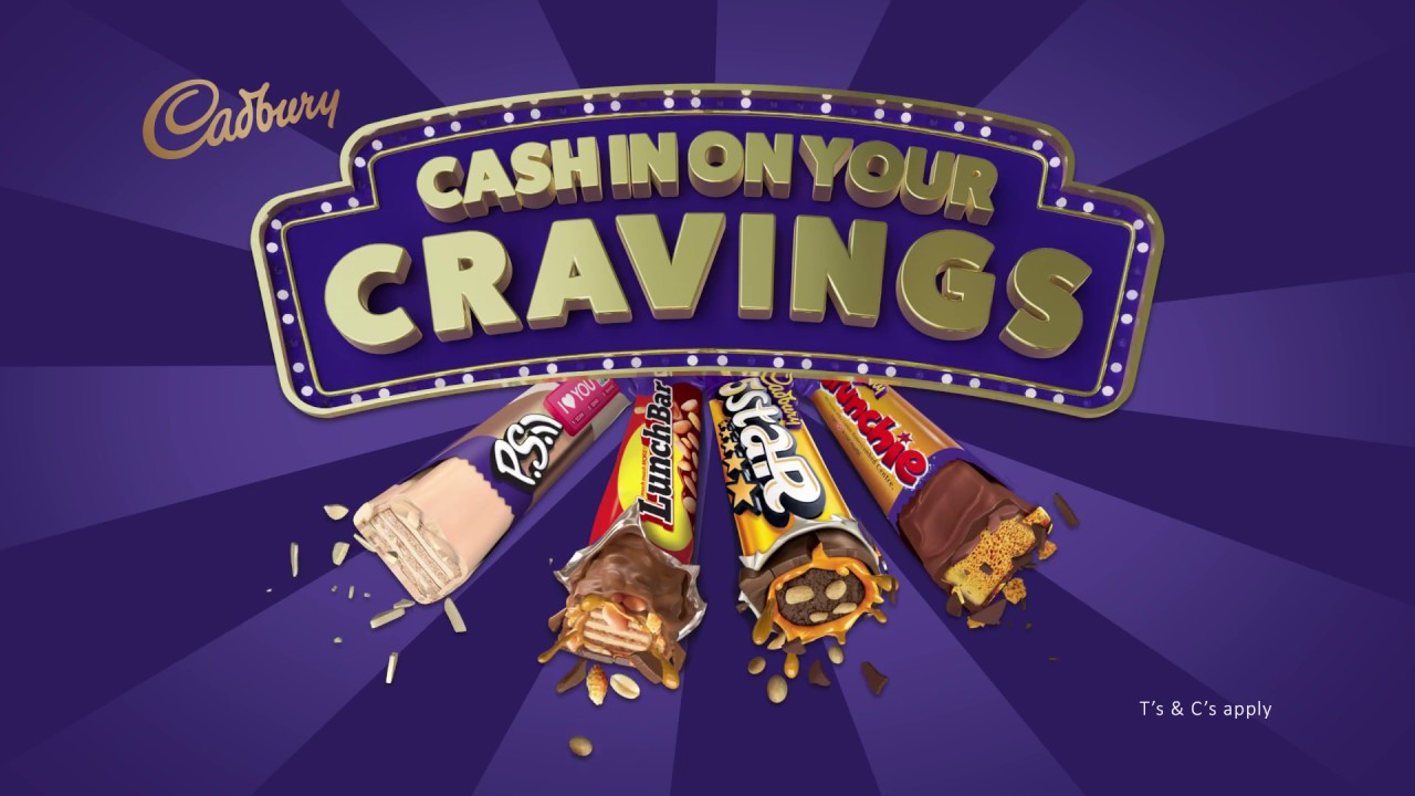 Cadbury Countlines - Cash In On Your Cravings Bumper - YouTube