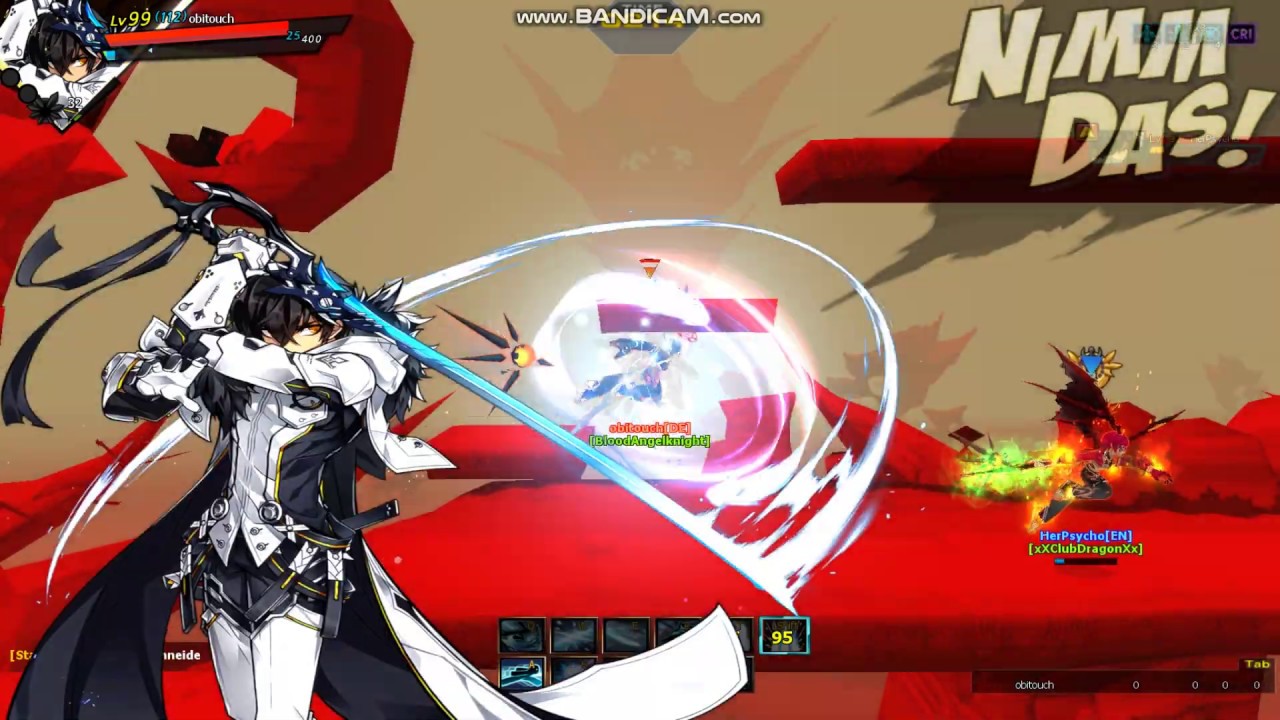 [Elsword] Furious Blade PvP (Ethan Skills) - YouTube