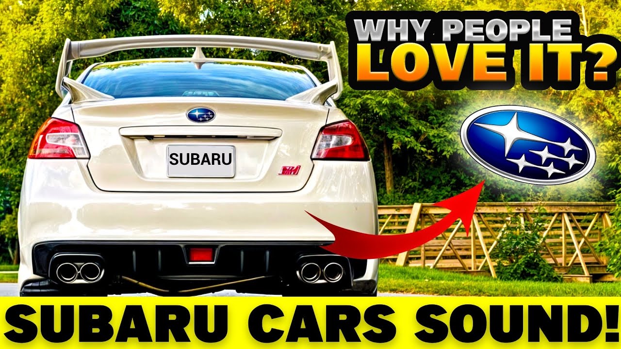 Unlocking the Secrets of the Perfect Subaru Boxer Engine Sound - YouTube
