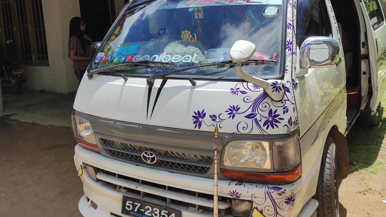 modified van pissoo new video (toyota dolphin van ) panadura - YouTube