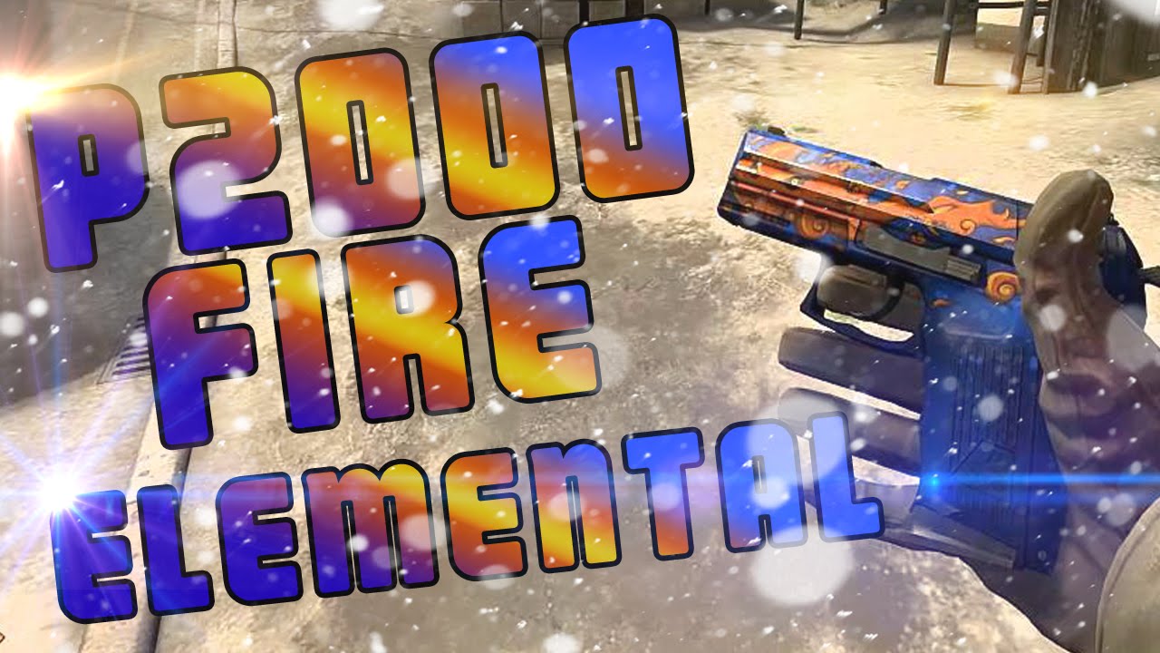 CS GO P2000 FIRE ELEMENTAL GIVEAWAY - YouTube