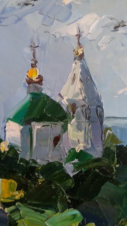 Художник Шизофреник Летнее затишье Живопись Пликусов А Н Art