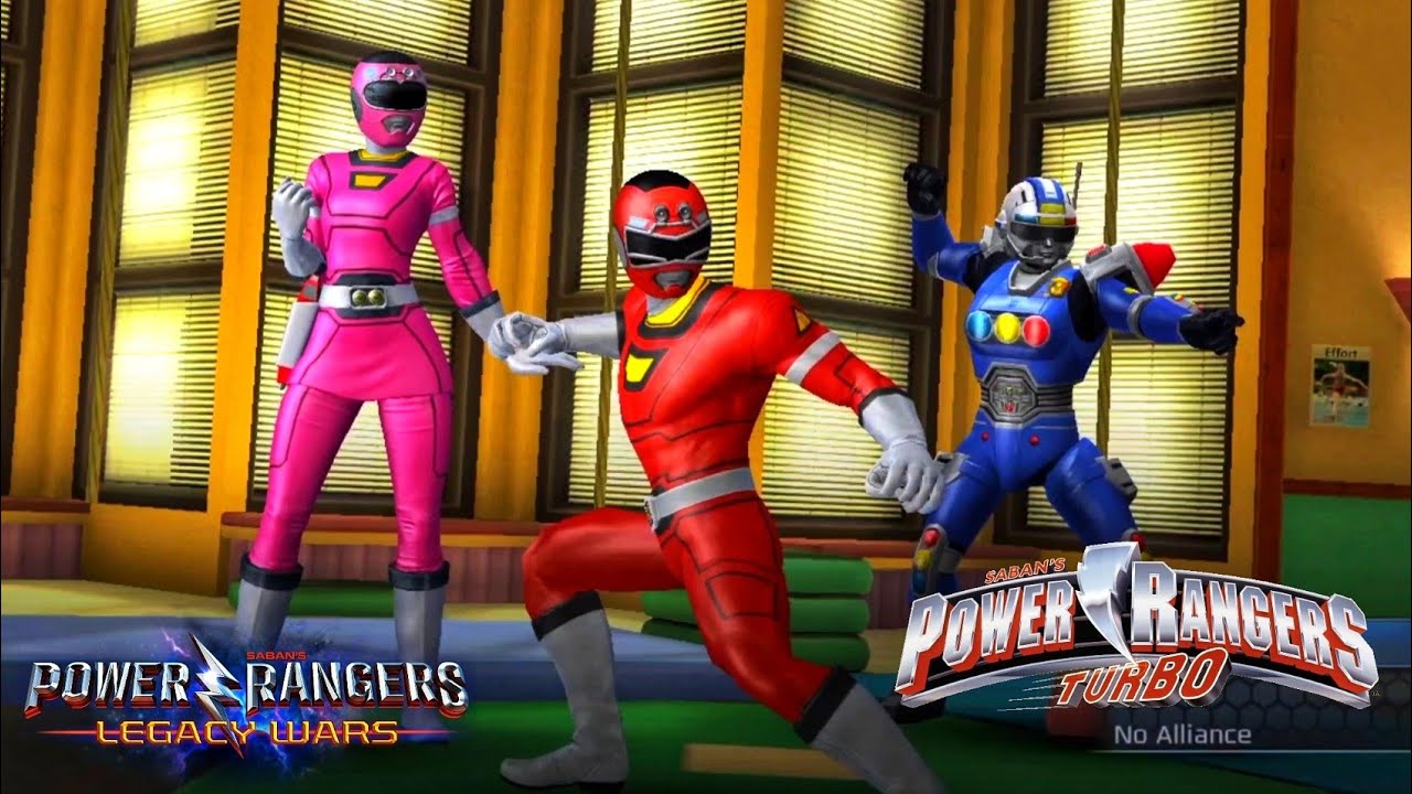 Power Rangers Legacy Wars Turbo Red Ranger Gameplay - YouTube