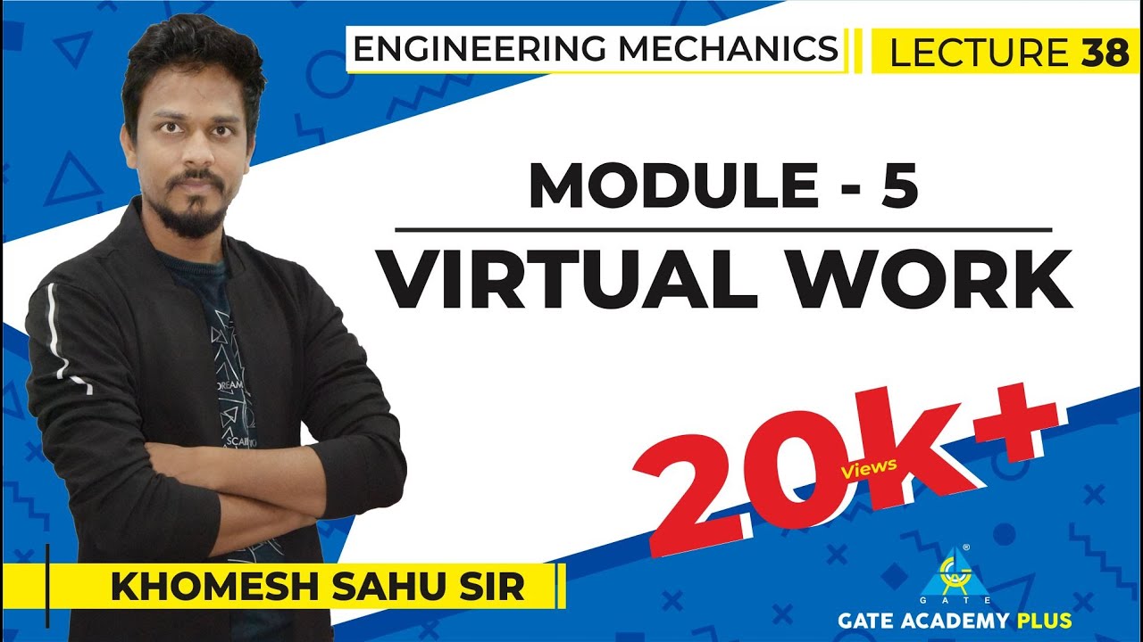 Lecture 38 | Module 5 | Virtual Work | Engineering Mechanics - YouTube