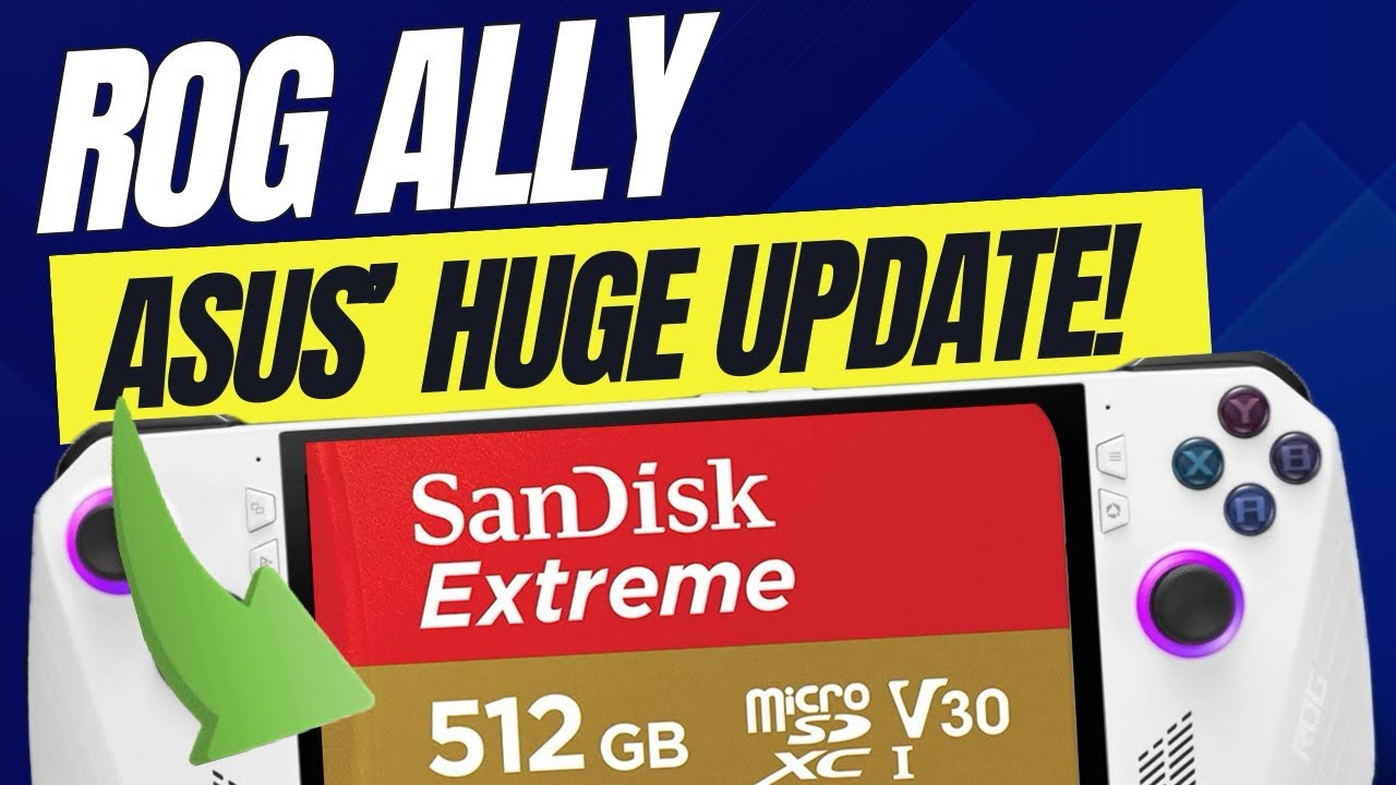 ROG Ally's SD Card Issue - HUGE update from Asus! - YouTube