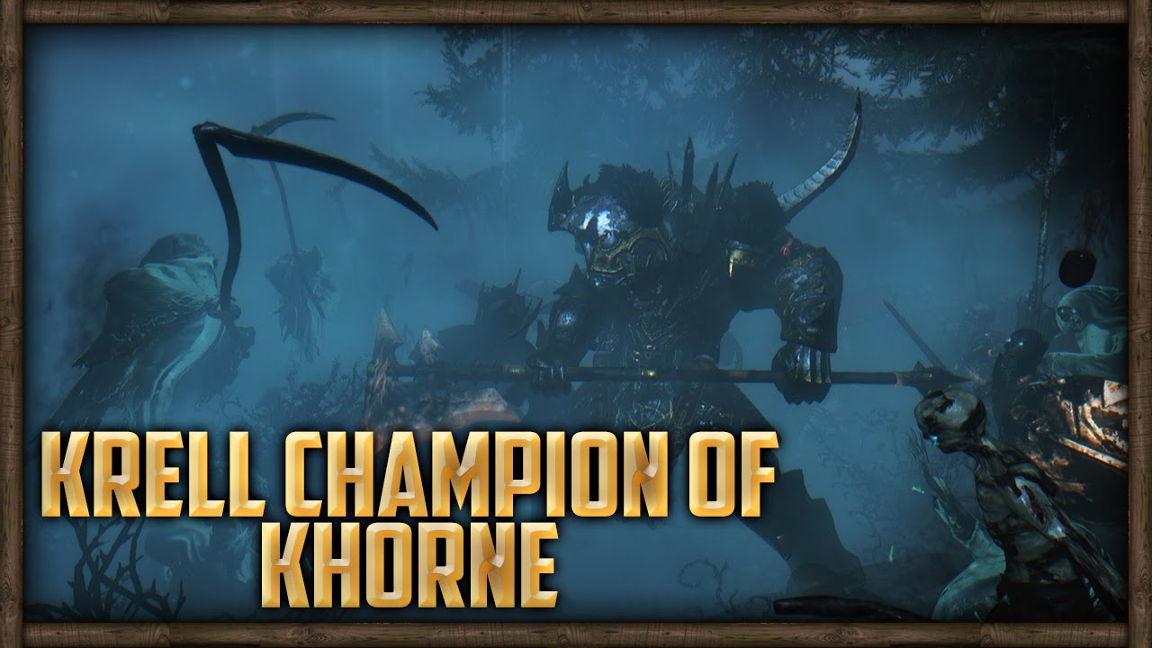 KRELL UNDEAD CHAMPION OF KHORNE - Total War: Warhammer Mod Review ...