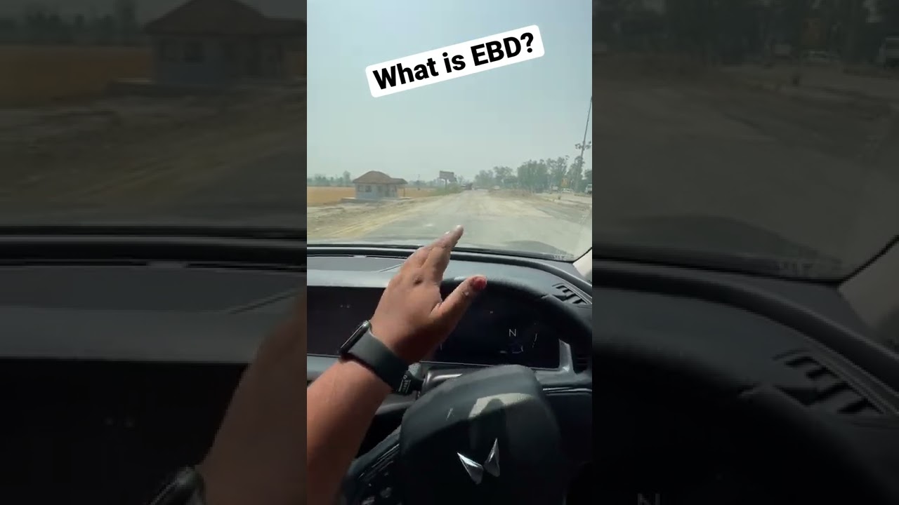What is EBD in Car Braking? How it works? 👍 - YouTube