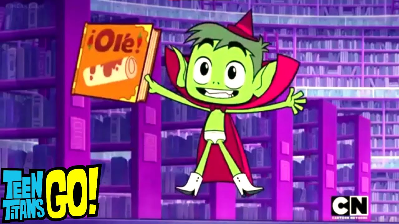 Beast Boy The Burrito Wizard | Teen Titans GO! | Magic Man - YouTube