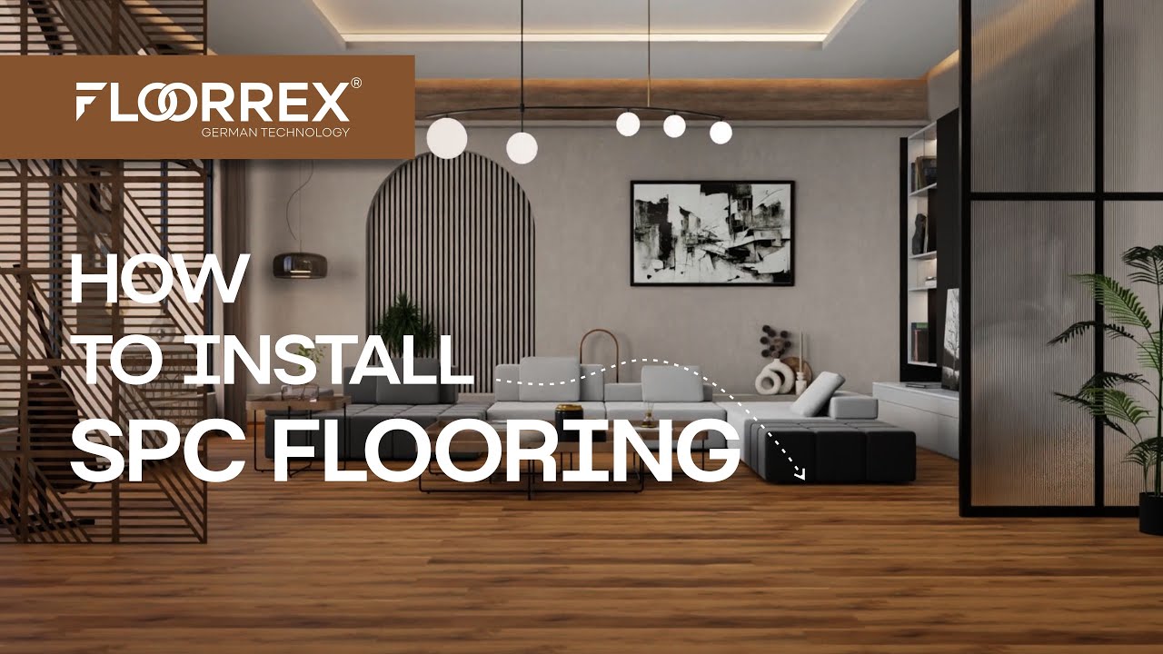 How to Install : Floorrex Spc flooring (English) - YouTube
