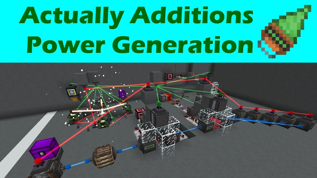 Actually Additions Power Generation - YouTube