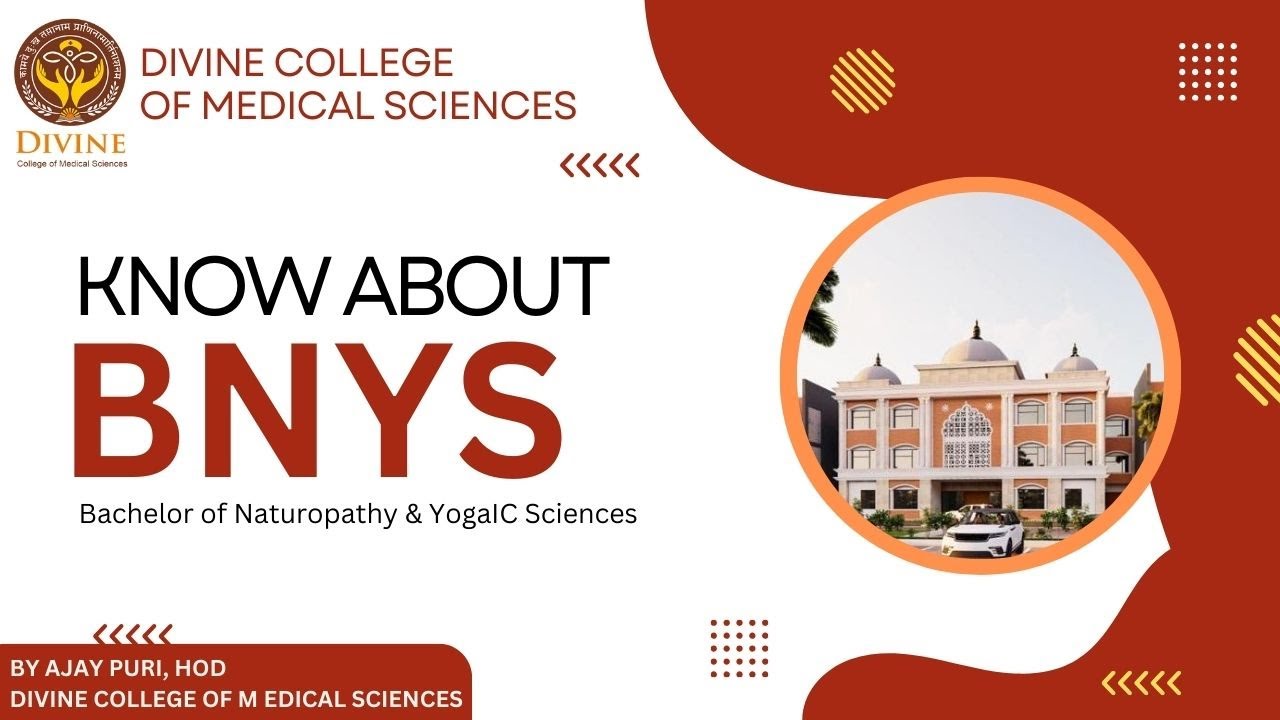 Dr. Ajay Puri H.O.D of BNYS College | Divine College Of Medical ...