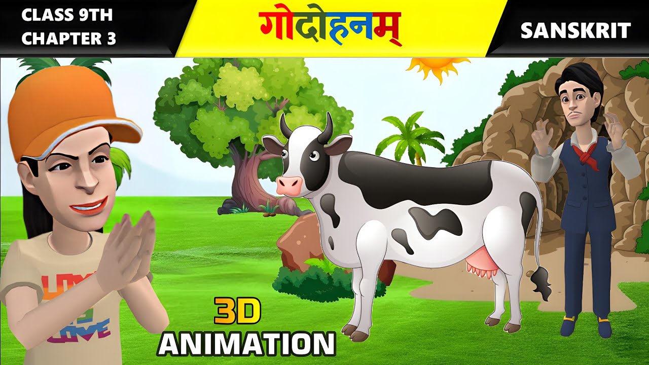 Class 9 Sanskrit Chapter 3 Animated Godohanam class-9-sanskrit-chapter-3-animated-godohanam