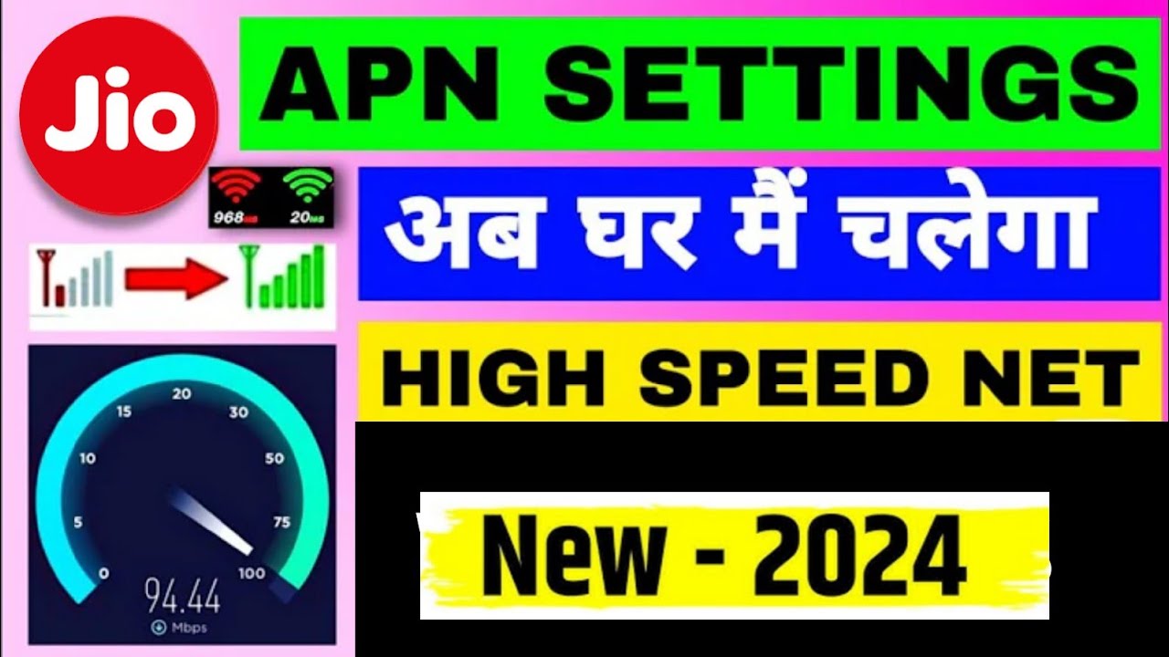 Jio Sim Network Problem|How To Increase Internet Speed|Jio APN Settings ...