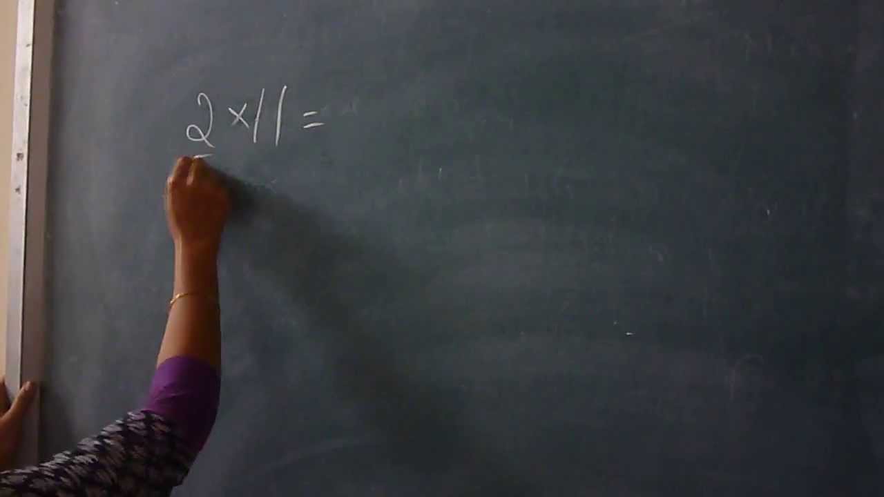crazy number 11- multiplication - YouTube