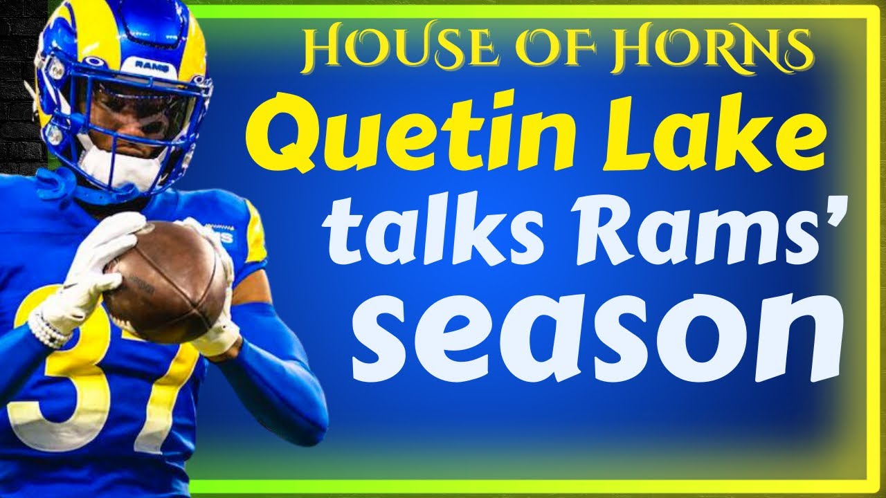 Quentin Lake on how Rams turned heads in '23 NFL season; excited for ...