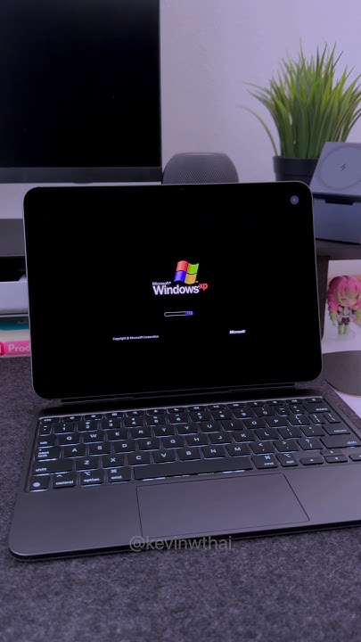 WINDOWS XP on iPad! 🌱 - YouTube