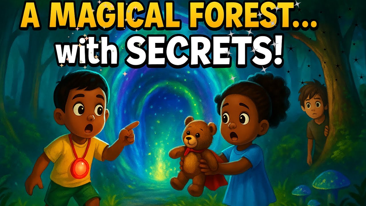 A Magical Forest, A Lost Boy, and a Big Secret 😱 | Kids Story Adventure ...