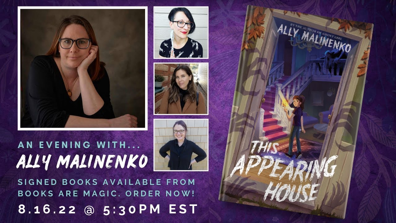 This Appearing House Book Chat with Ally Malinenko - YouTube