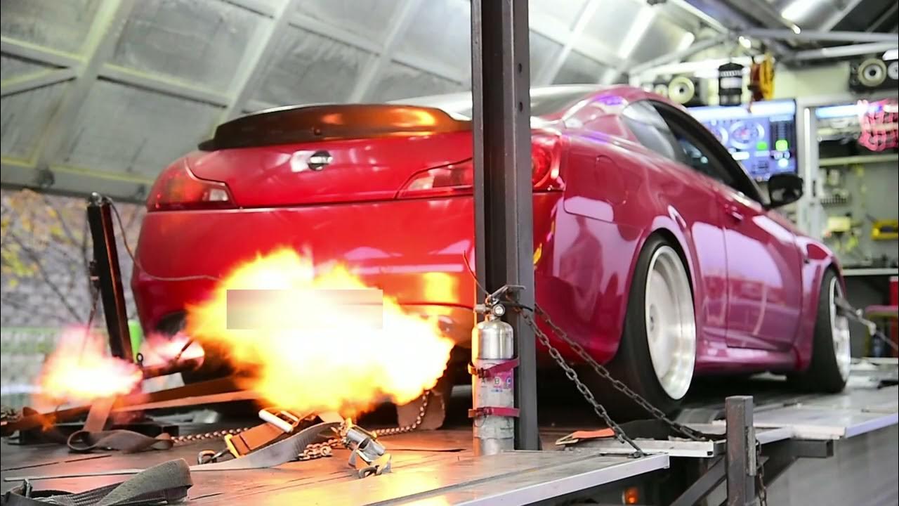 INFINITI G37 BACKFIRE_LOZIC MAPPING - YouTube
