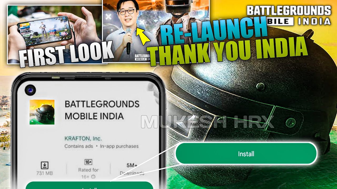 ️INSTALL 🇮🇳BGMI : New Server Start Date? | Bgmi Unban Today News | Bgmi ...