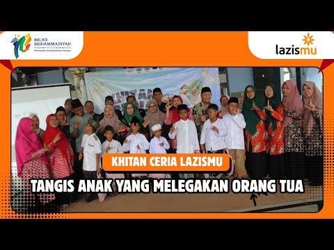 Tangis Anak yang Melegakan Orang Tua I Khitan Ceria Lazismu Kota Pekalongan 2025
