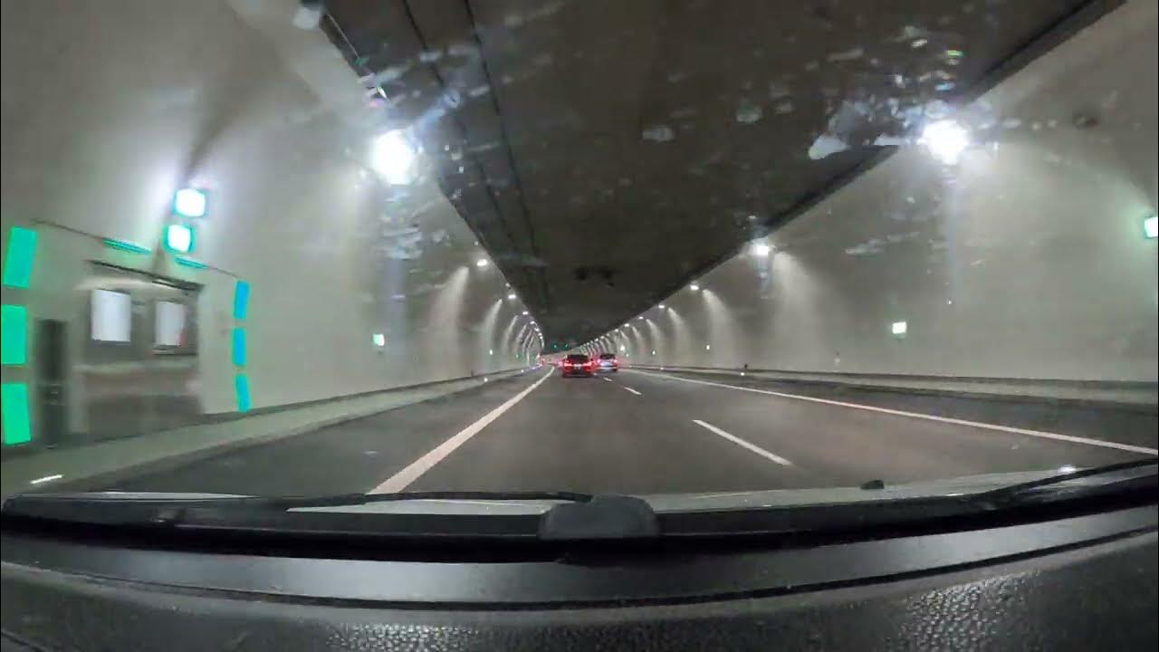 Tunel na Zakopiance otwarty - YouTube