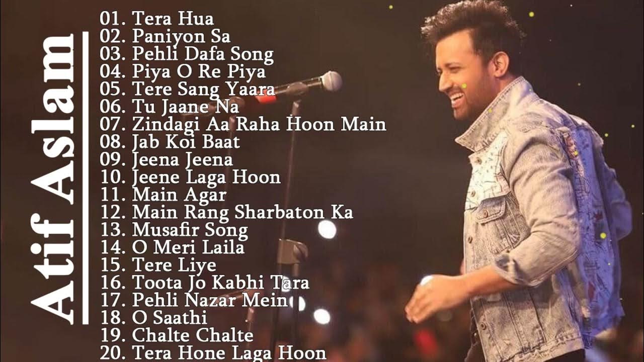 ATIF ASLAM Hindi Songs Collection Atif Aslam songs BEST OF ATIF ASLAM SONGS 2023 #atifaslam ...