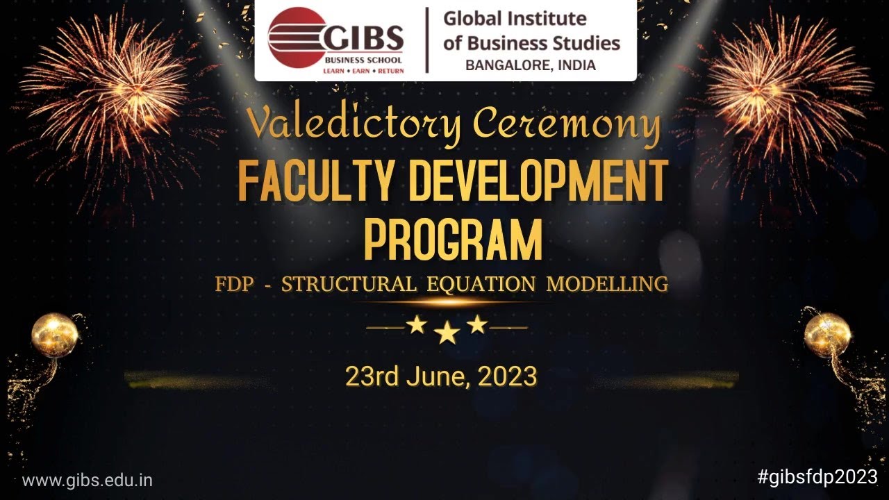 GIBS Faculty Development Valedictory Program | GIBS Business School ...
