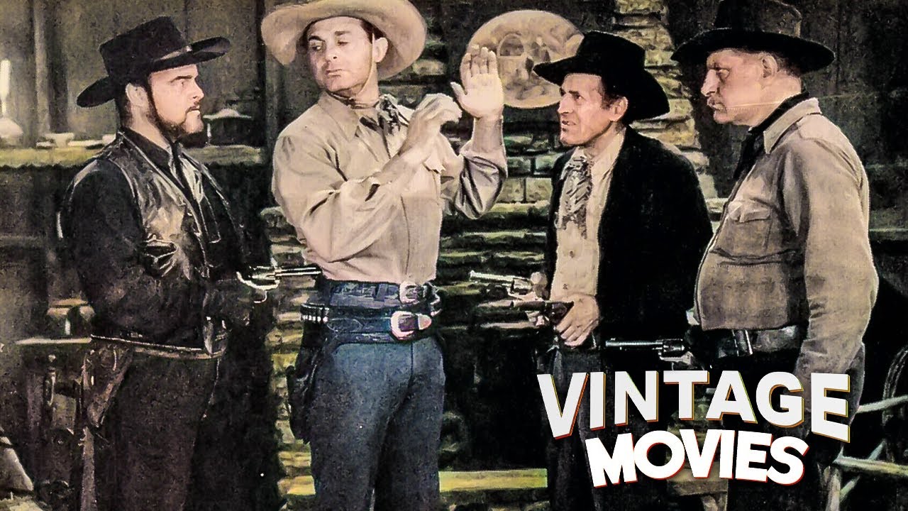 Buster Crabbe and Glenn Strange Western Adventure Drama Movie | Western ...