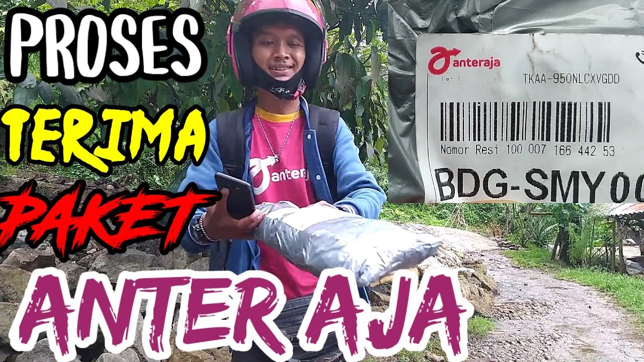 proses terima paket anter aja| terima paketan belanja di tokopedia pake ...