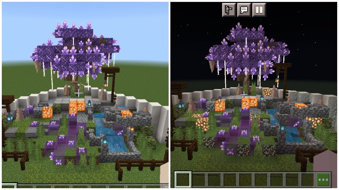 Minecraft Wonder Tree | Minecraft Tree Decoration Ideas | Minecraft ...