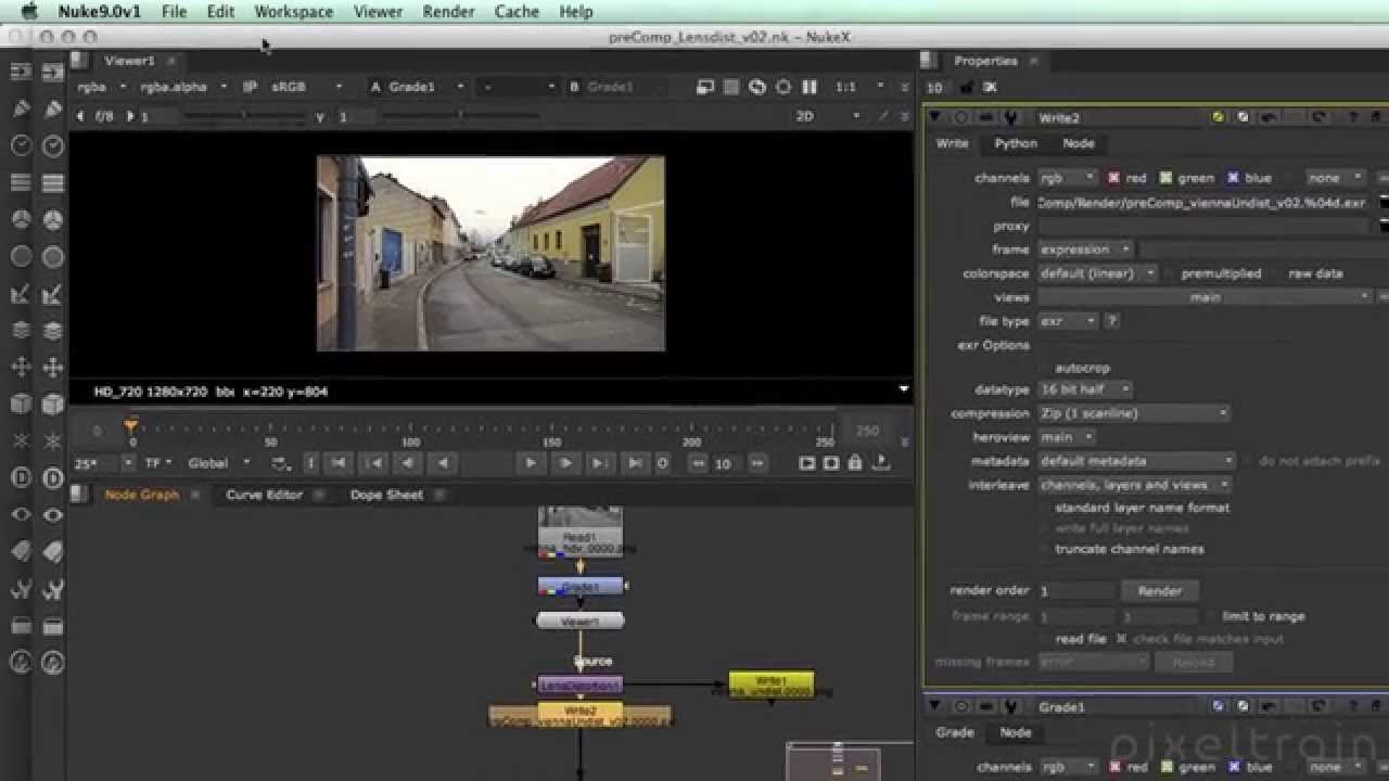 NUKE 9 Workflow Optimierung mit PreComps - YouTube