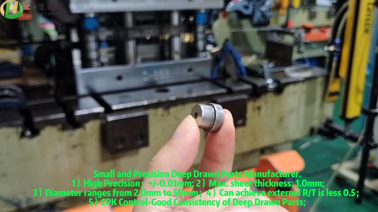 Customized Micro and Precision Deep Drawing Products | Deep Drawn Metal ...