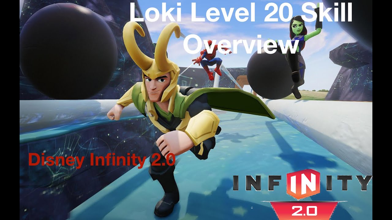 Disney Infinity 2.0 Loki Lvl 20 Skill Overview - YouTube