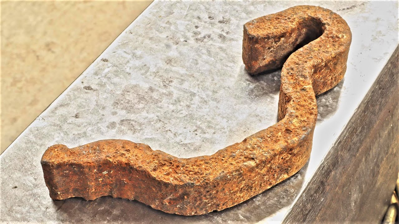 Hand forging a sword from scrap! Junkyard steel = Big Money - YouTube