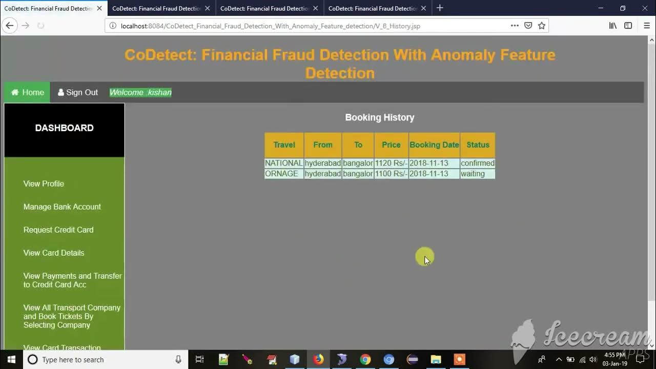Co-Detect Financial Fraud Detection with Anomaly feature detection JAVA Project - YouTube