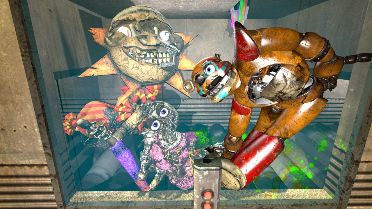 DETONATE MY NEW RUIN DLC ANIMATRONICS In Garry's Mod! Five Nights at ...