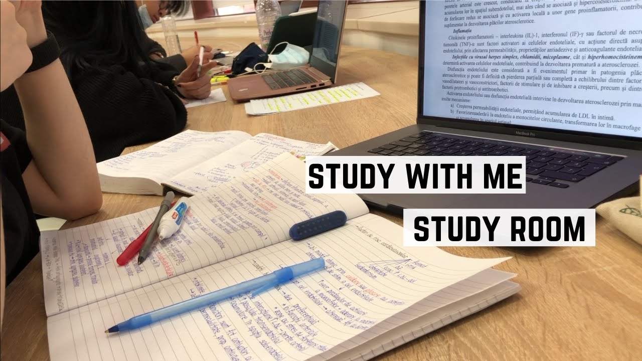 STUDY WITH ME real time - study room background sounds 📝 - YouTube