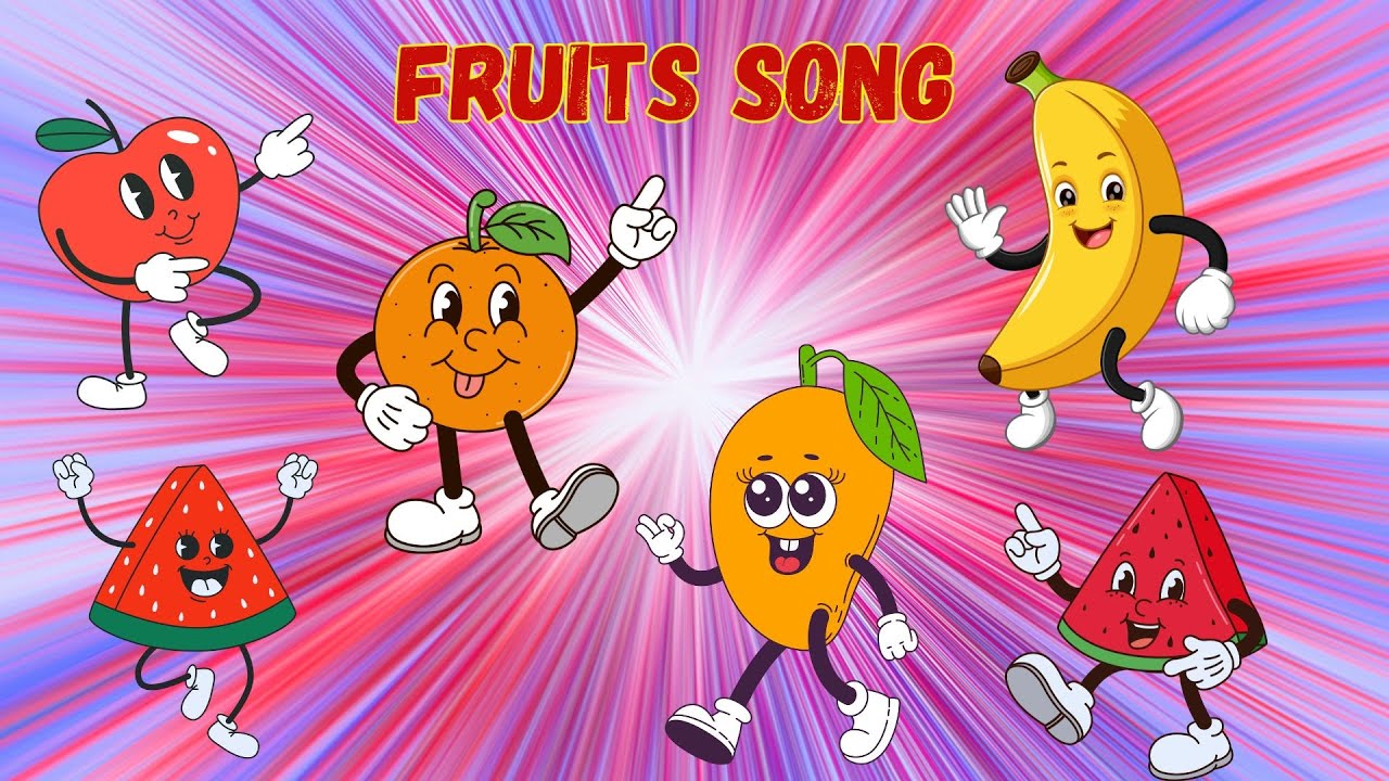 Fruit Song for Kids | Learn Fruits | Baby Songs | Kids Rhymes for ...