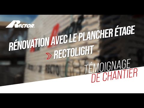 🚧👷 Focus chantier : rénovation avec le plancher d'étage Rectolight ...