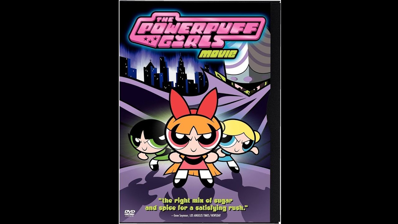 The Powerpuff Girls Movie (2002) DVD Unboxing - YouTube