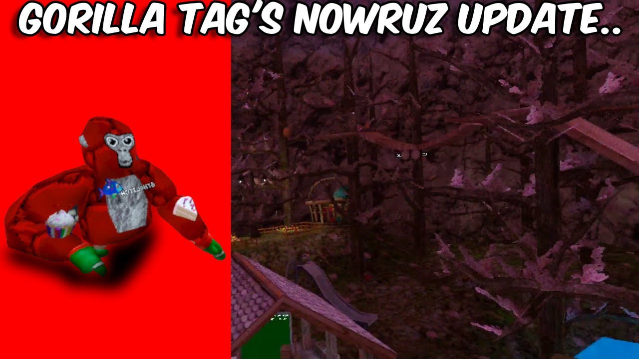 Gorilla Tag's new Nowruz update! (New Rotating Map!) - YouTube