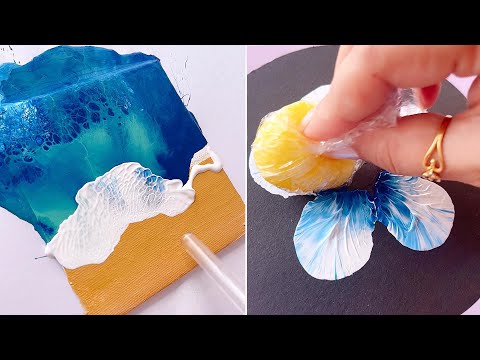 8 GENIUS PAINTING HACKS FOR BEGINNERS  || Easy Painting Technique