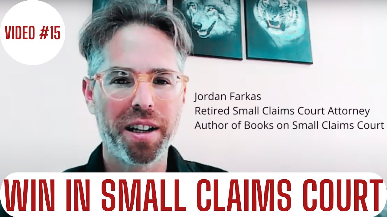 Win In Small Claims Court Video 15 Top 7 Types Of Evidence You Can win-in-small-claims-court-video-15-top-7-types-of-evidence-you-can