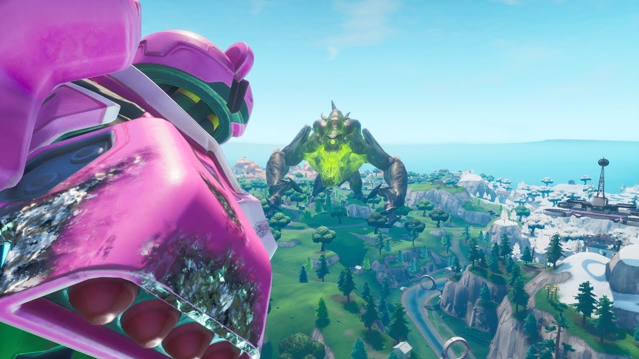 Monster vs Mech Fortnite Season 9 Event!!!! - YouTube