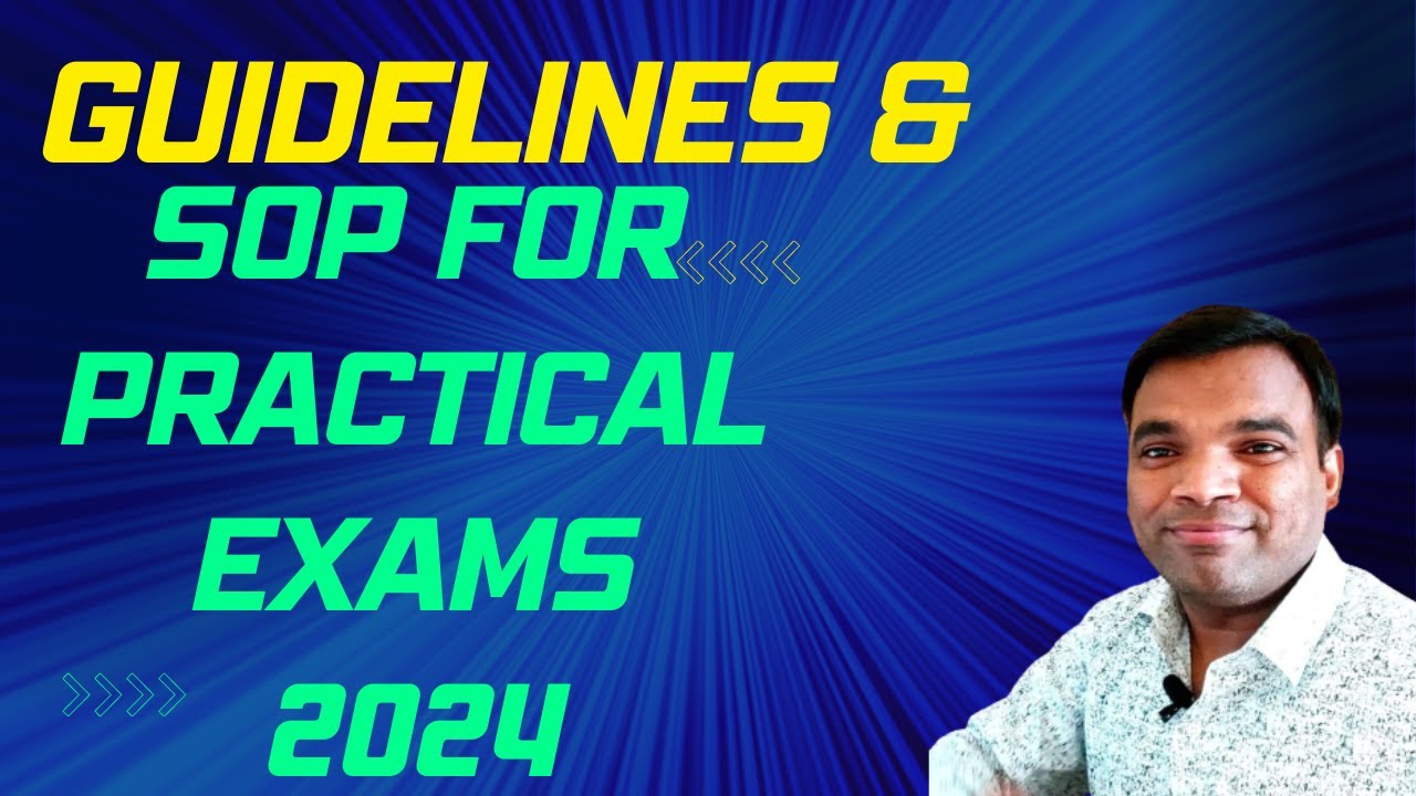 CBSE board practical examination 2024 Important Instructions | SOP for ...